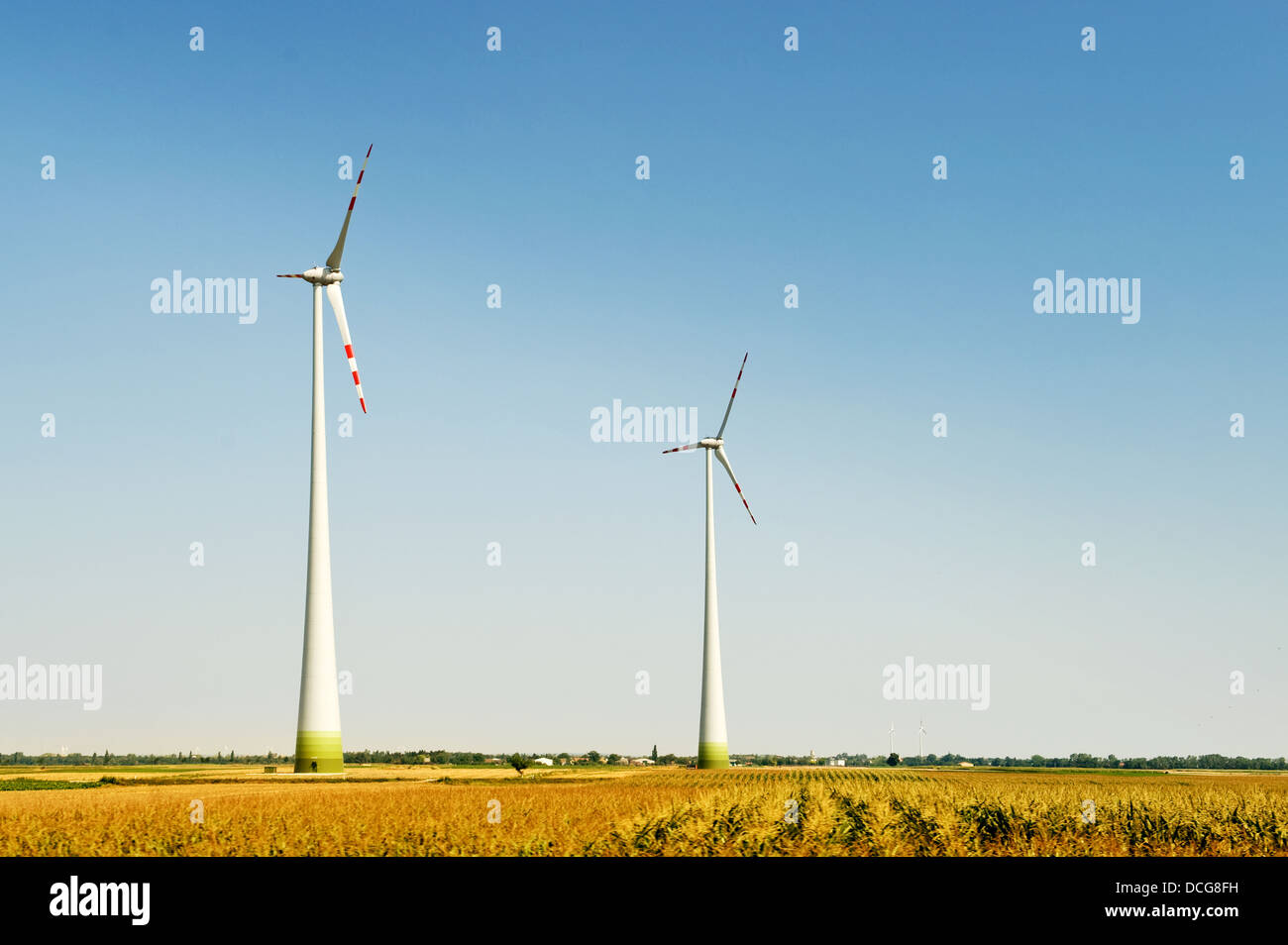 Wind generator in field alternative hi-res stock photography and images ...