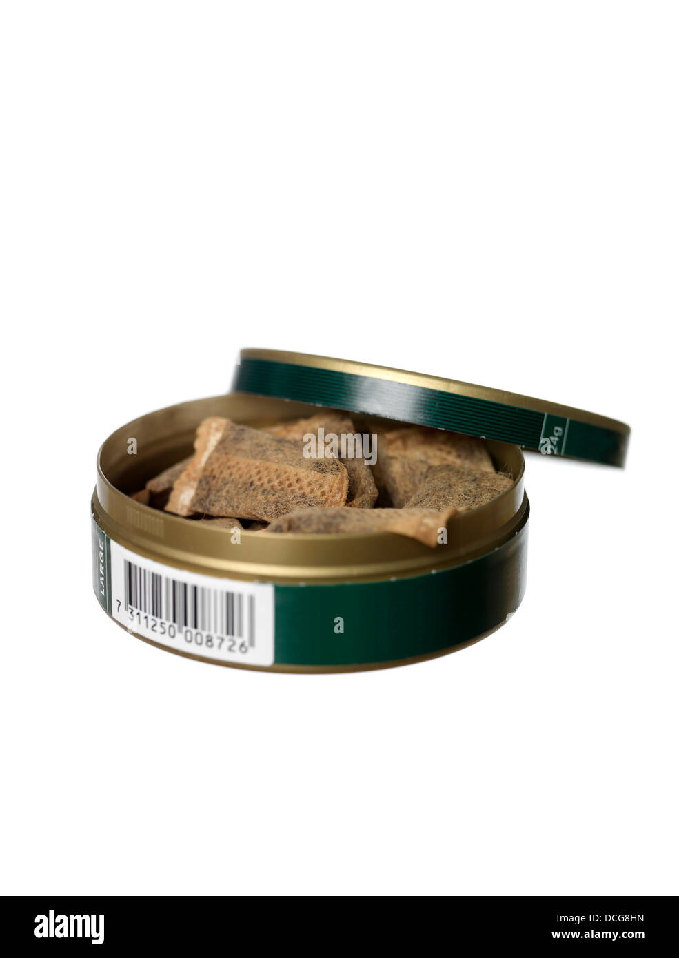 Swedish snus snuff tobacco Cut Out Stock Images & Pictures - Alamy