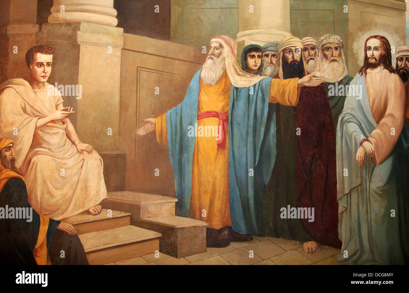 Jesus christ bible iconography hi-res stock photography and images - Alamy