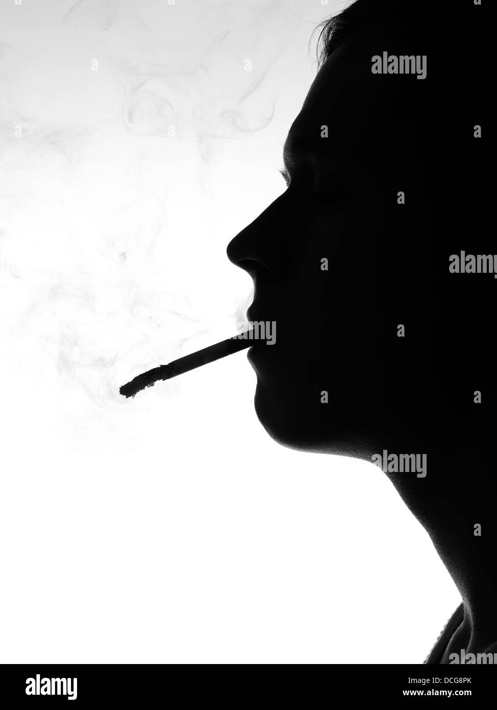 A man smokeing Stock Photo - Alamy