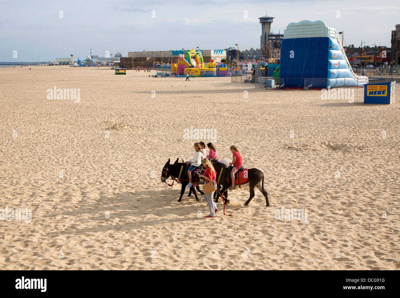 Beach donkey rides hi-res stock photography and images - Alamy
