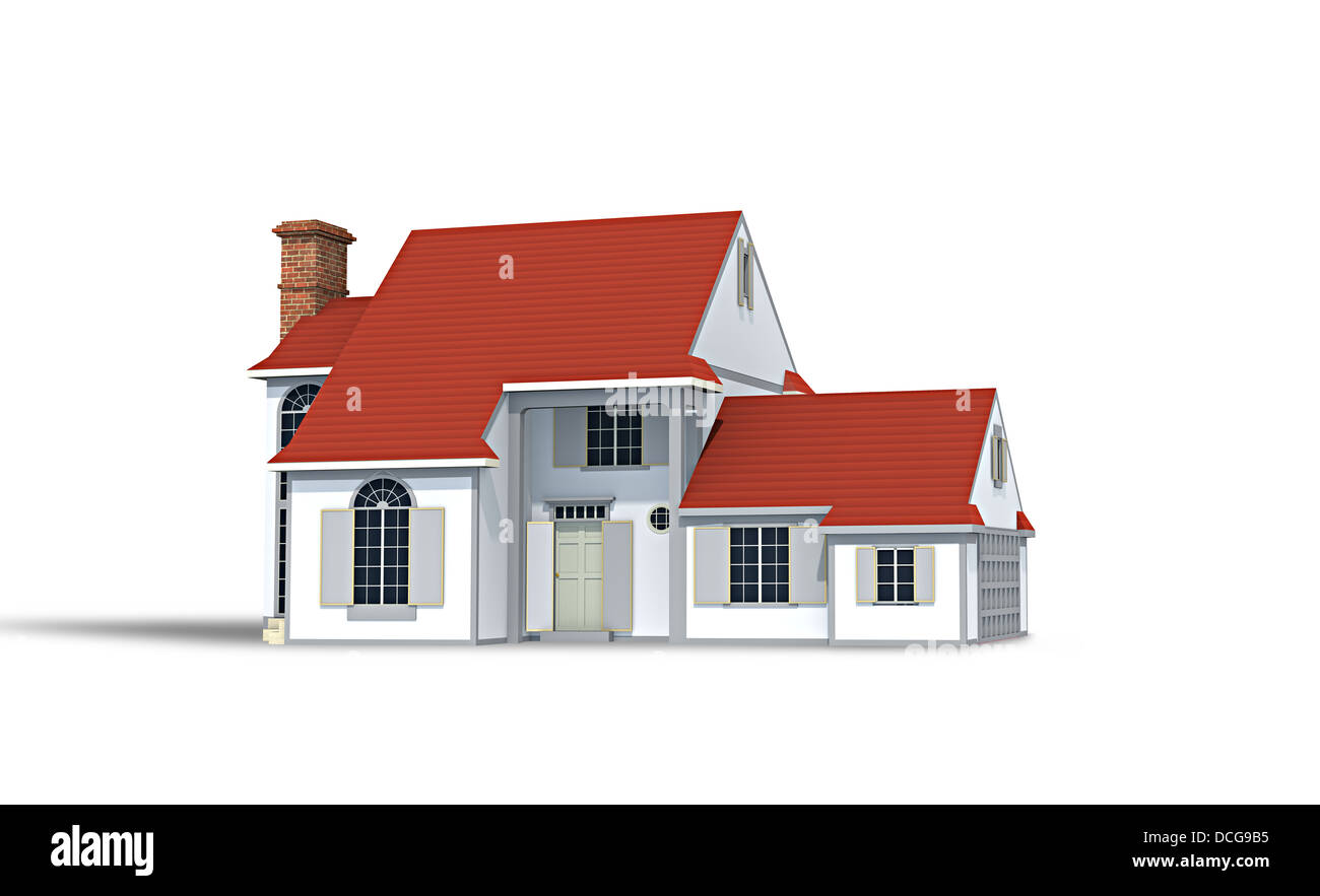 House, front door, neighborhood Cut Out Stock Images & Pictures - Alamy