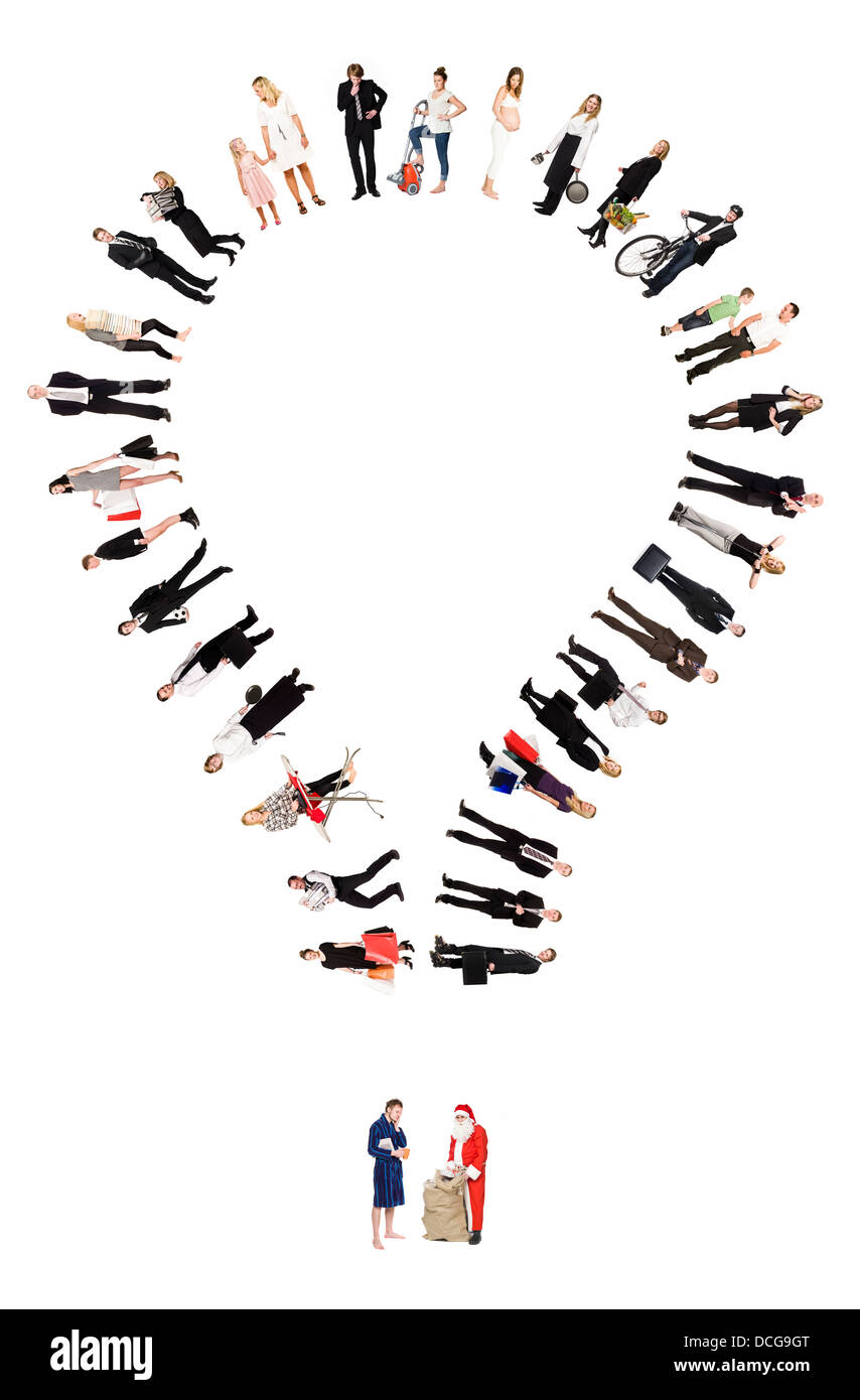 Happy family people carry Cut Out Stock Images & Pictures - Alamy