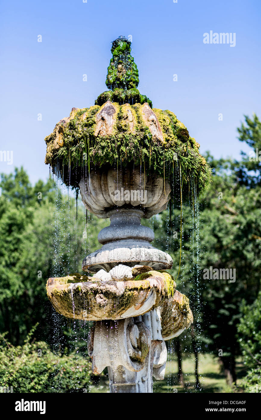 Moss fountain hi-res stock photography and images - Alamy