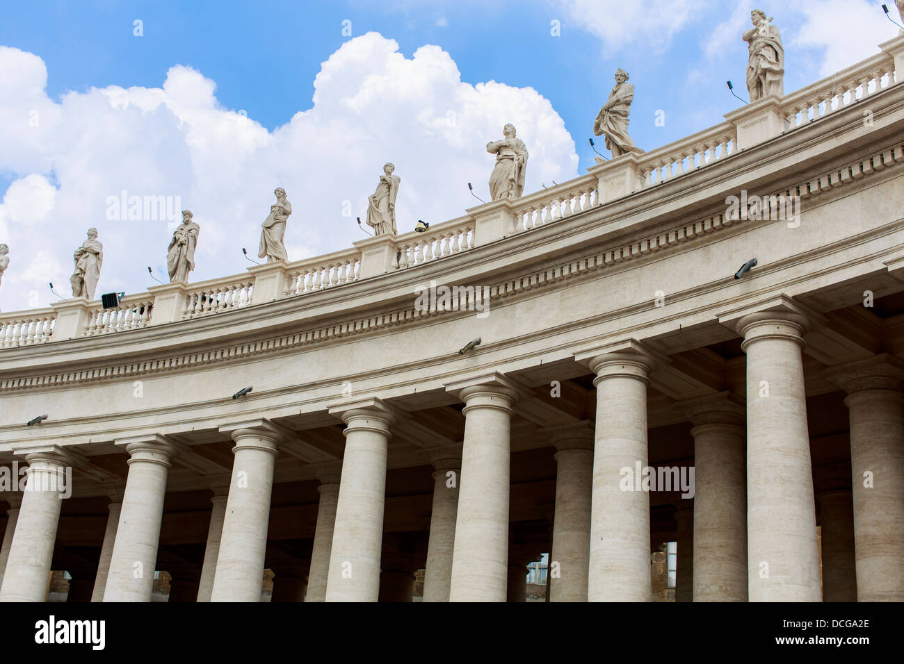 Vatican columns hi-res stock photography and images - Alamy