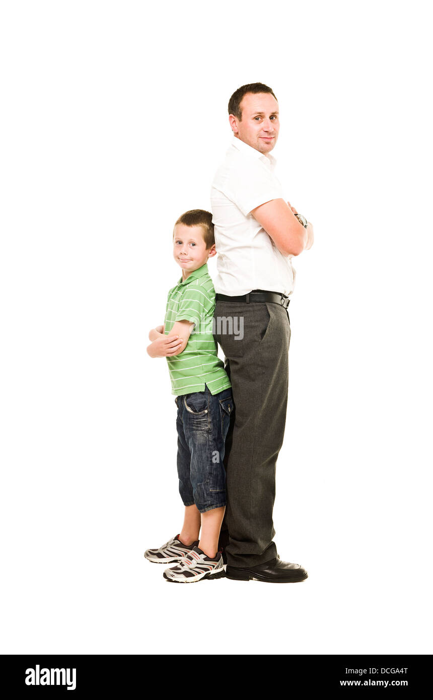 Father and son Stock Photo - Alamy