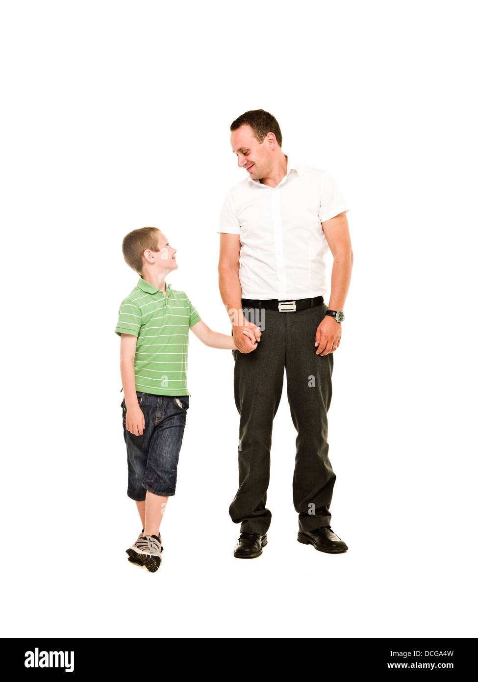 Father and son Stock Photo - Alamy