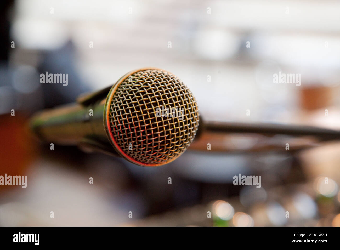 Detail microphone hi-res stock photography and images - Alamy