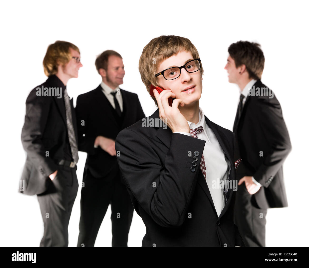 Man on the phone Stock Photo - Alamy