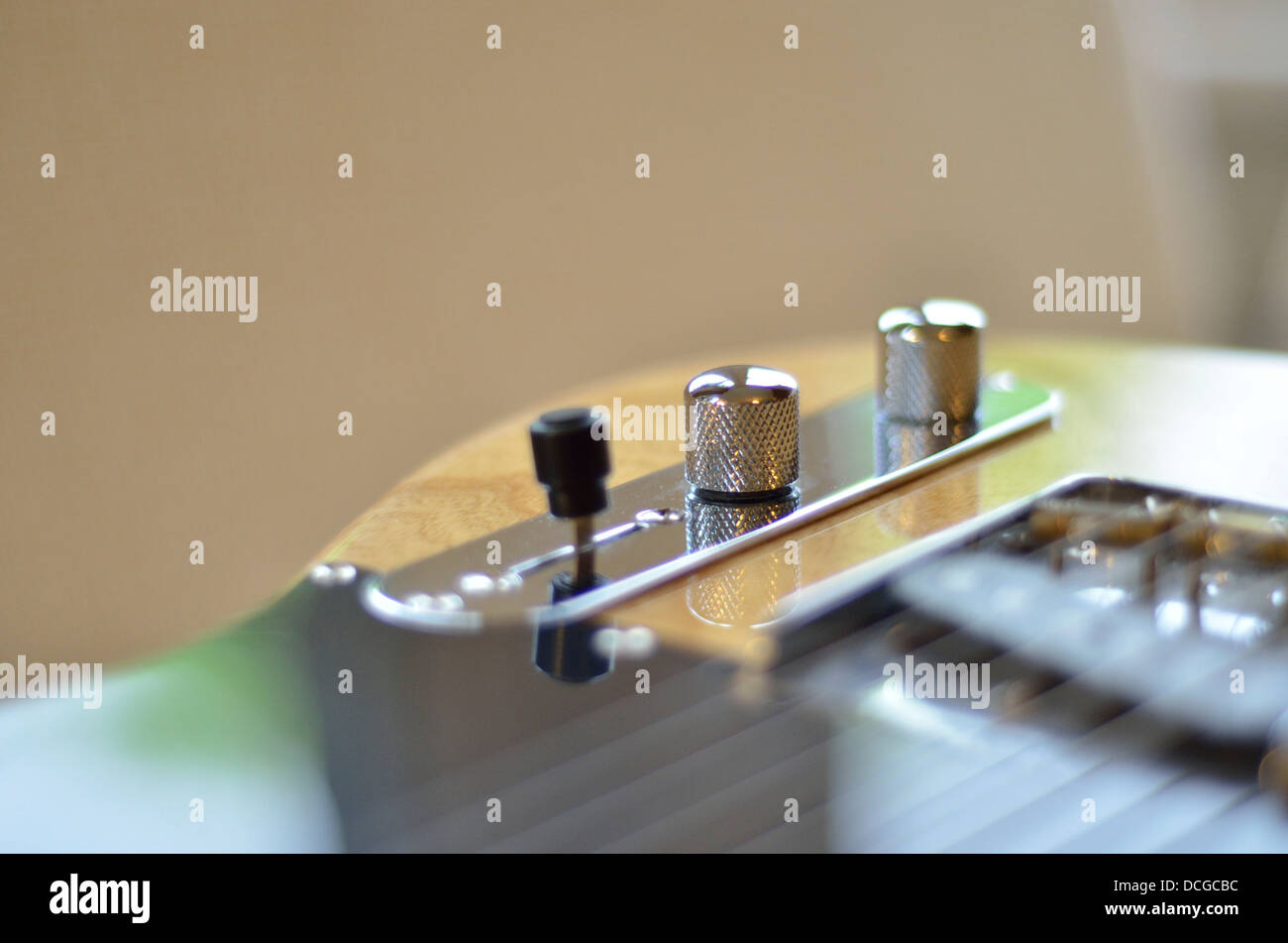 Fender Telecaster electric guitar Baja colour color design Stock Photo ...