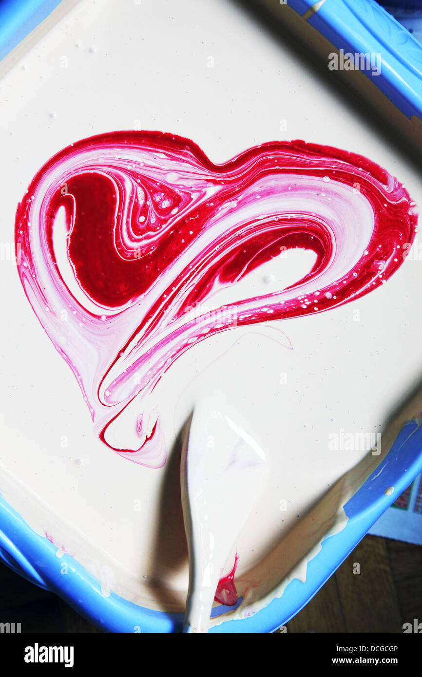Red acrylic heart hi-res stock photography and images - Alamy