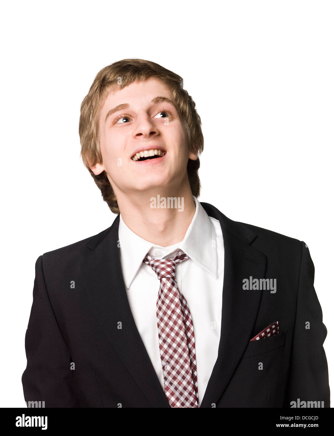 Portrait of a laughing man Stock Photo - Alamy