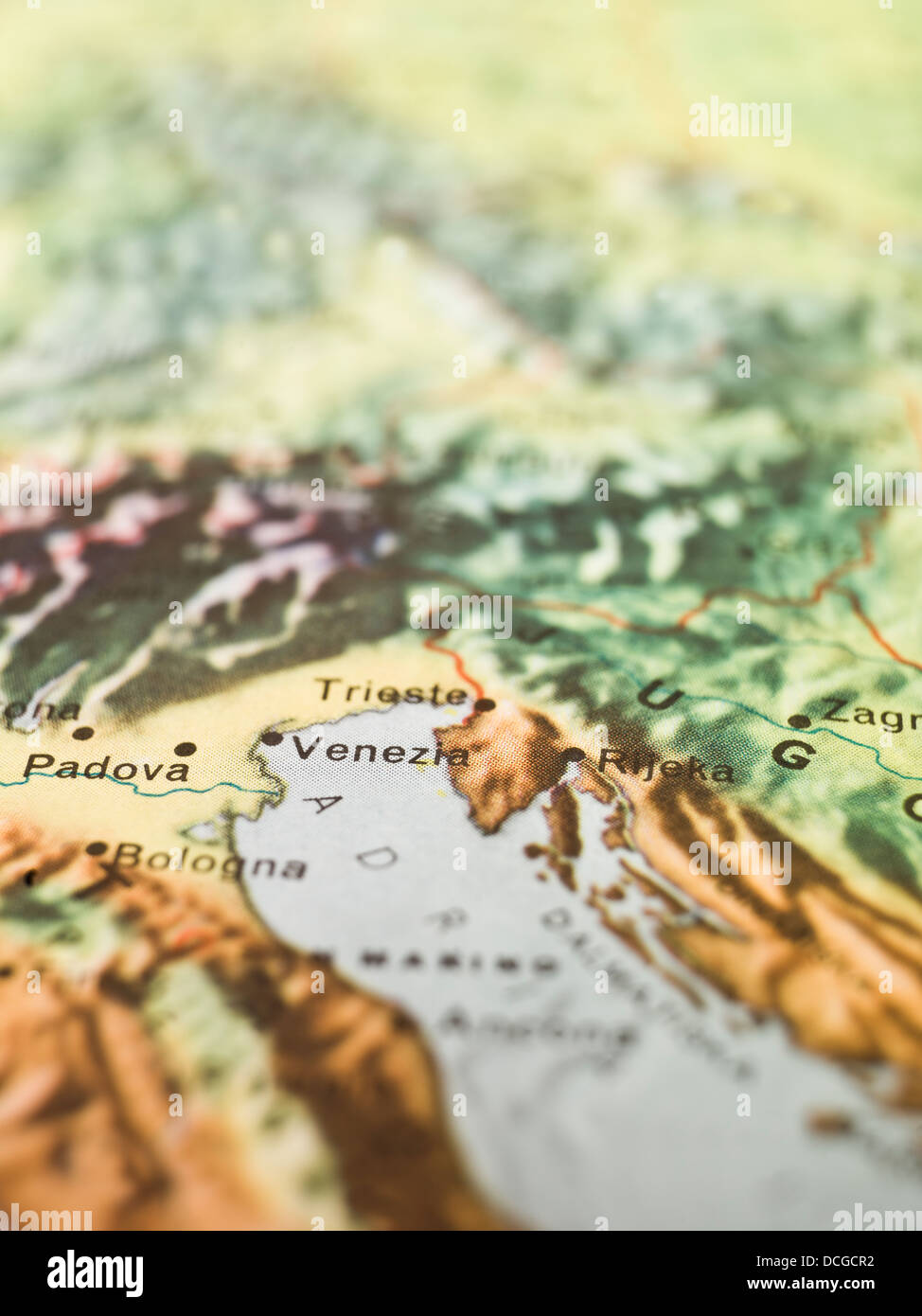 Map of Venice Stock Photo - Alamy