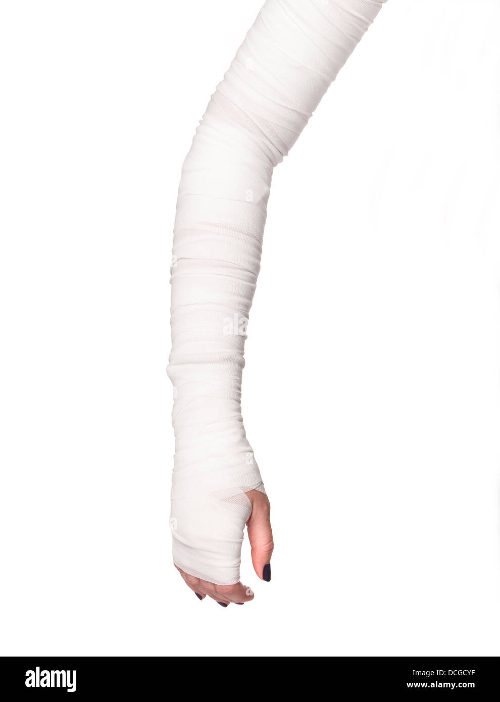 Bandage arm Cut Out Stock Images & Pictures - Alamy