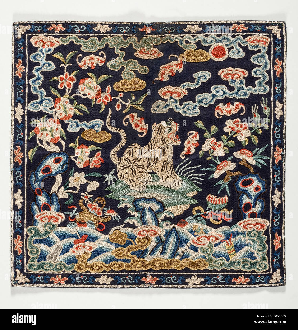 This rank badge, representing the fourth military rank, features a ...