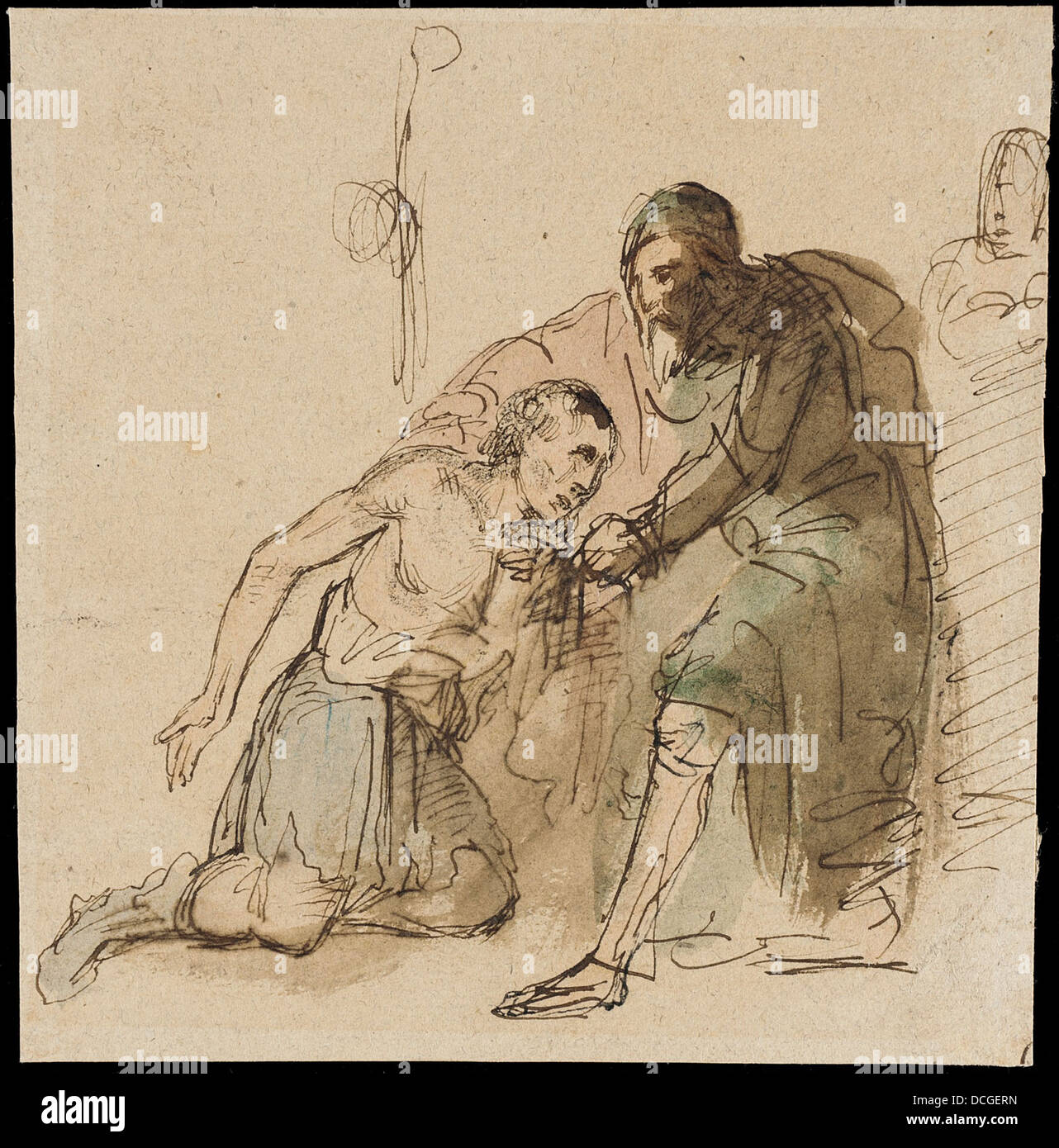 This painting, 'Return of the Prodigal Son', housed in LACMA, depicts ...