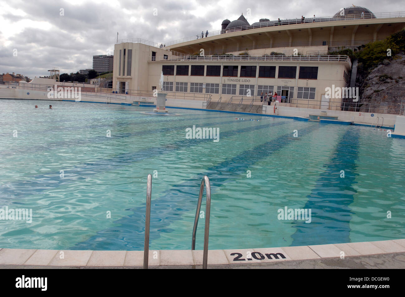 The famous Tinside Pool in on Plymouth Hoe Stock Photo - Alamy