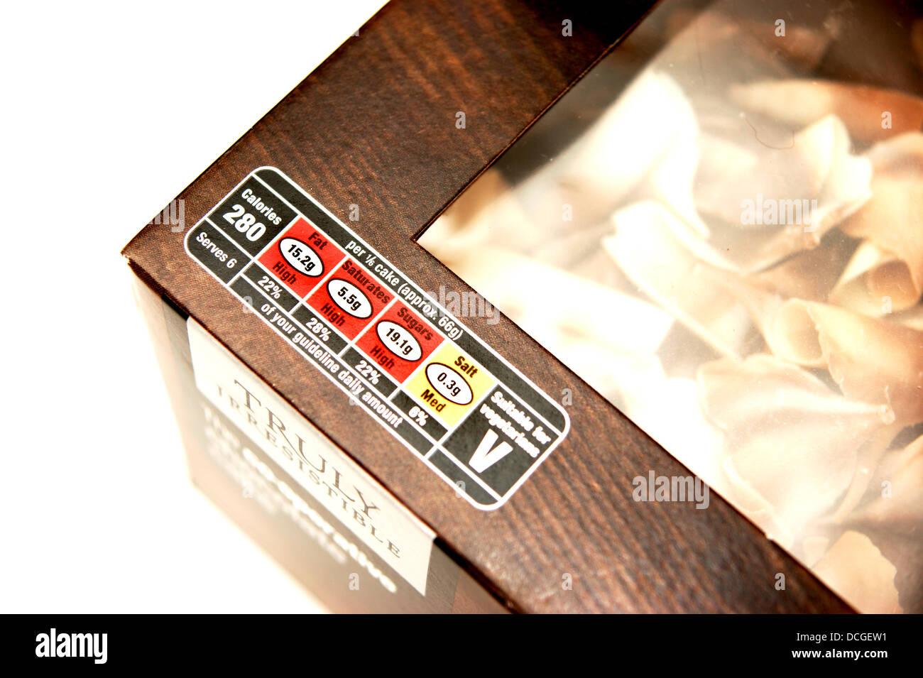 Co - operative Truly Irresistible chocolate cake showing the Traffic ...