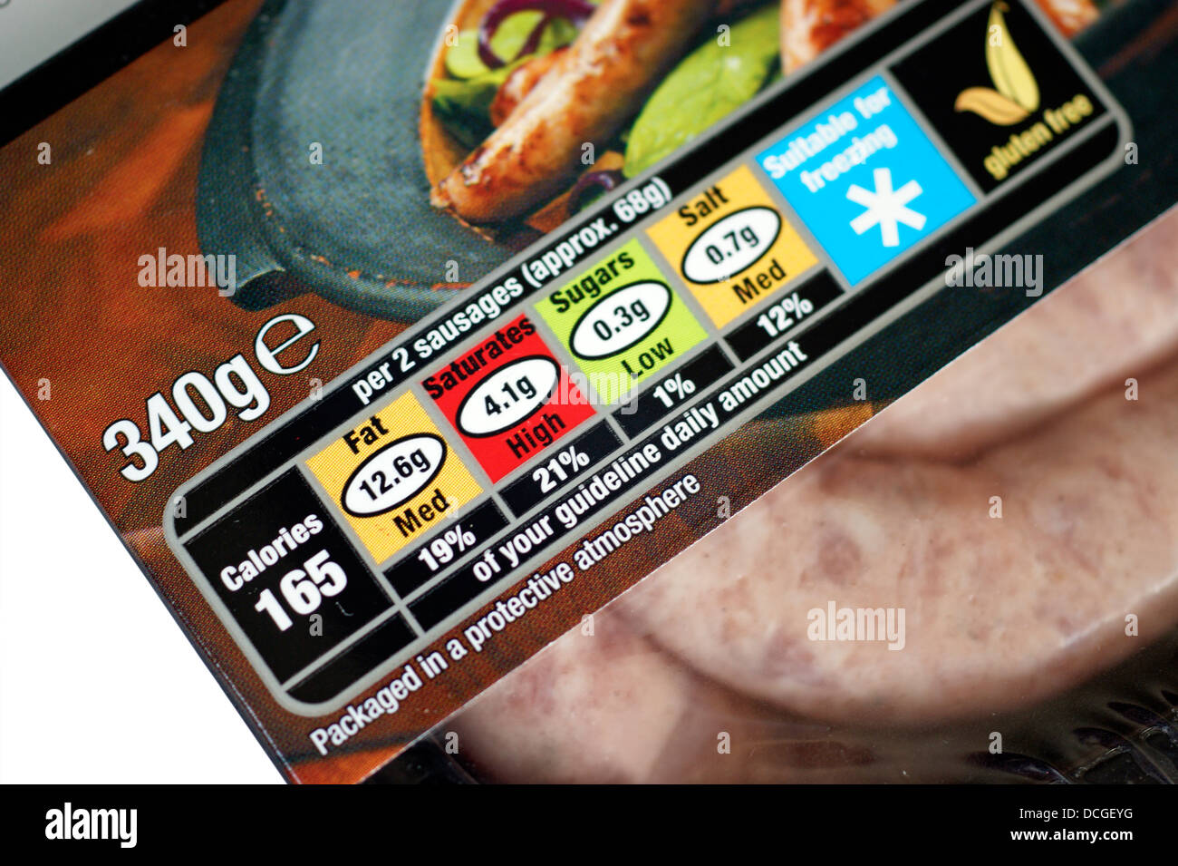 Traffic Light Food Label Stock Photos & Traffic Light Food Label Stock ...