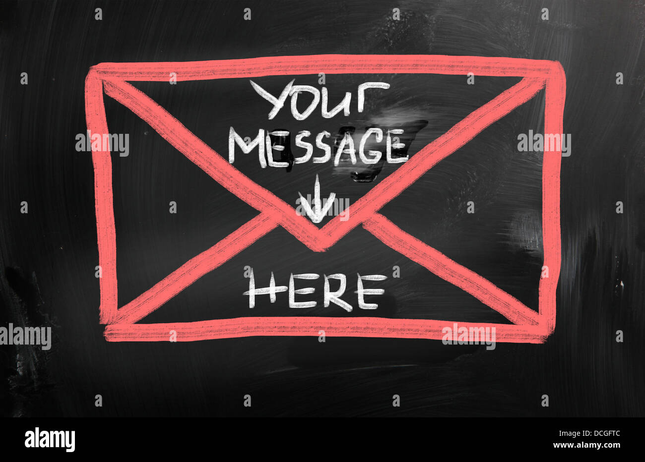 Your message here Stock Photo - Alamy