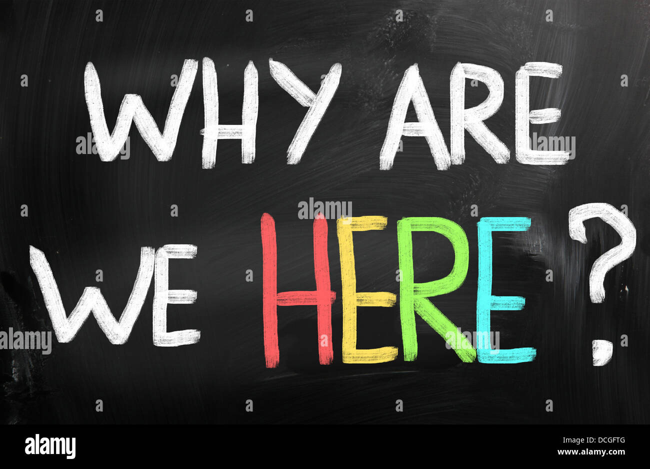 why are we here Stock Photo - Alamy