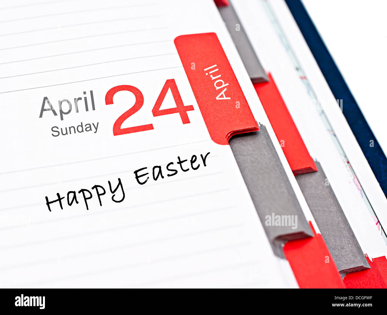 April 24 calendar hi-res stock photography and images - Alamy