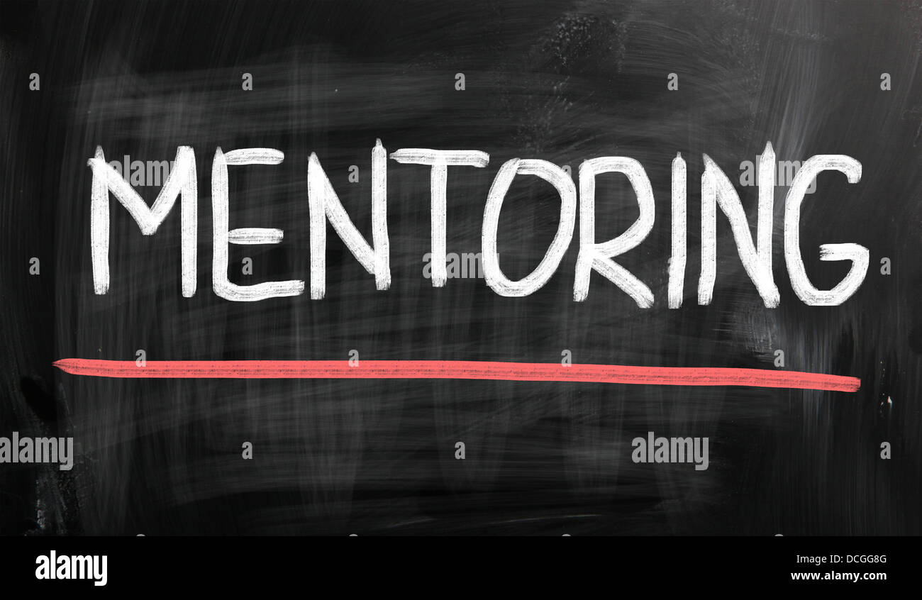 Teacher mentoring word cloud concept hi-res stock photography and images - Alamy
