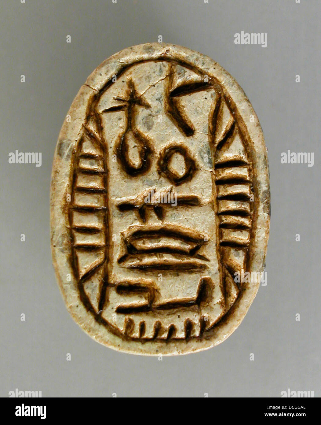 This scarab from the Hyksos period, part of the LACMA collection, is a ...