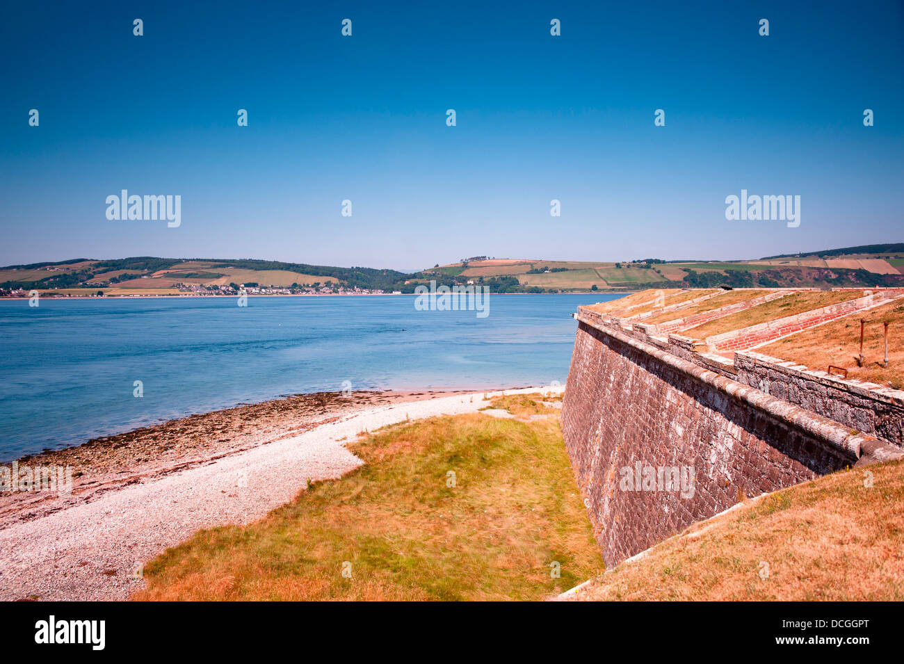 Fort george view of moray firth Stock Photo - Alamy