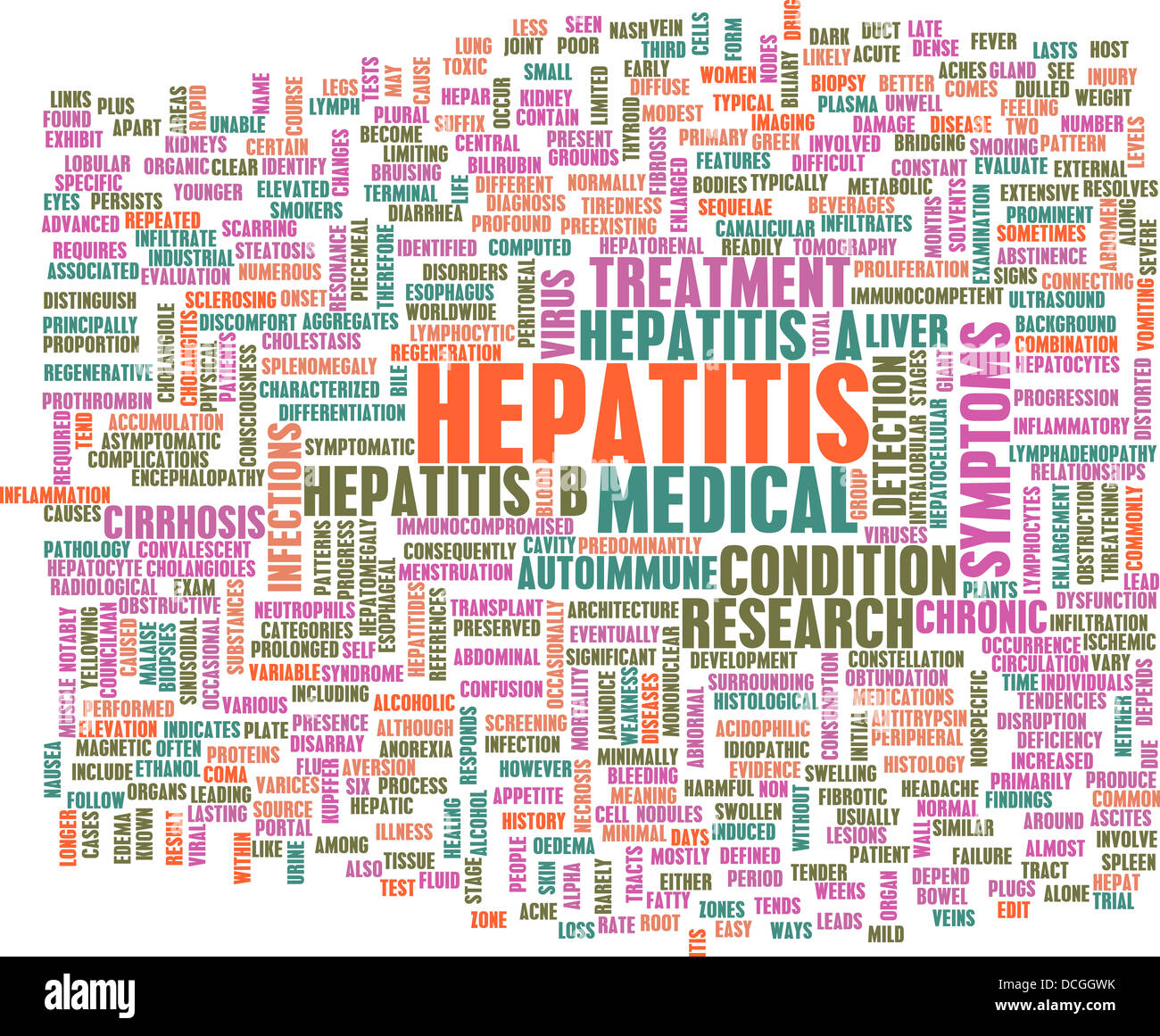 Hepatitis Medical Concept as an Infection Art Stock Photo - Alamy