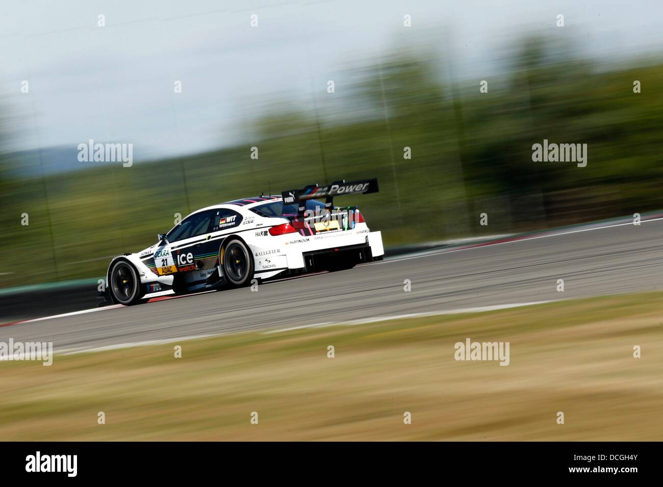 Nuerburg, Germany. 17th Aug, 2013. HANDOUT - A handout photo dated 17 ...