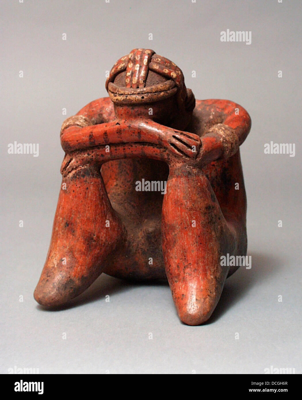 This ancient seated male figure, part of the LACMA collection, is a ...