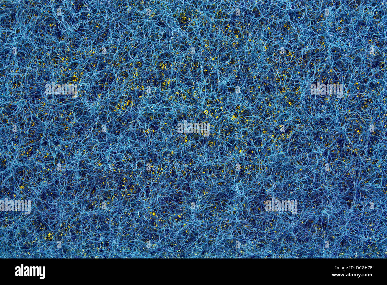 Translucent yellow color on blue background Stock Photo - Alamy