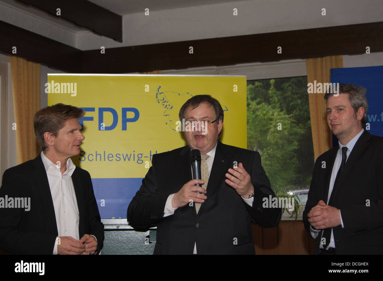 Dr. Heiner Garg, Ekkehard Klug, Sebastian Blumenthal, Member of the ...