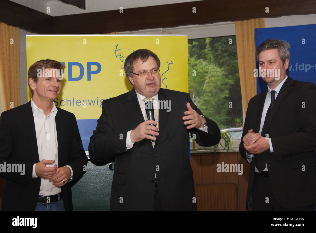 Dr. Heiner Garg, Ekkehard Klug, Sebastian Blumenthal, Member of the ...