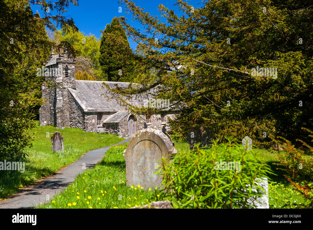 Matterdale Church, Matterdale, Lake District National Park, Cumbria ...