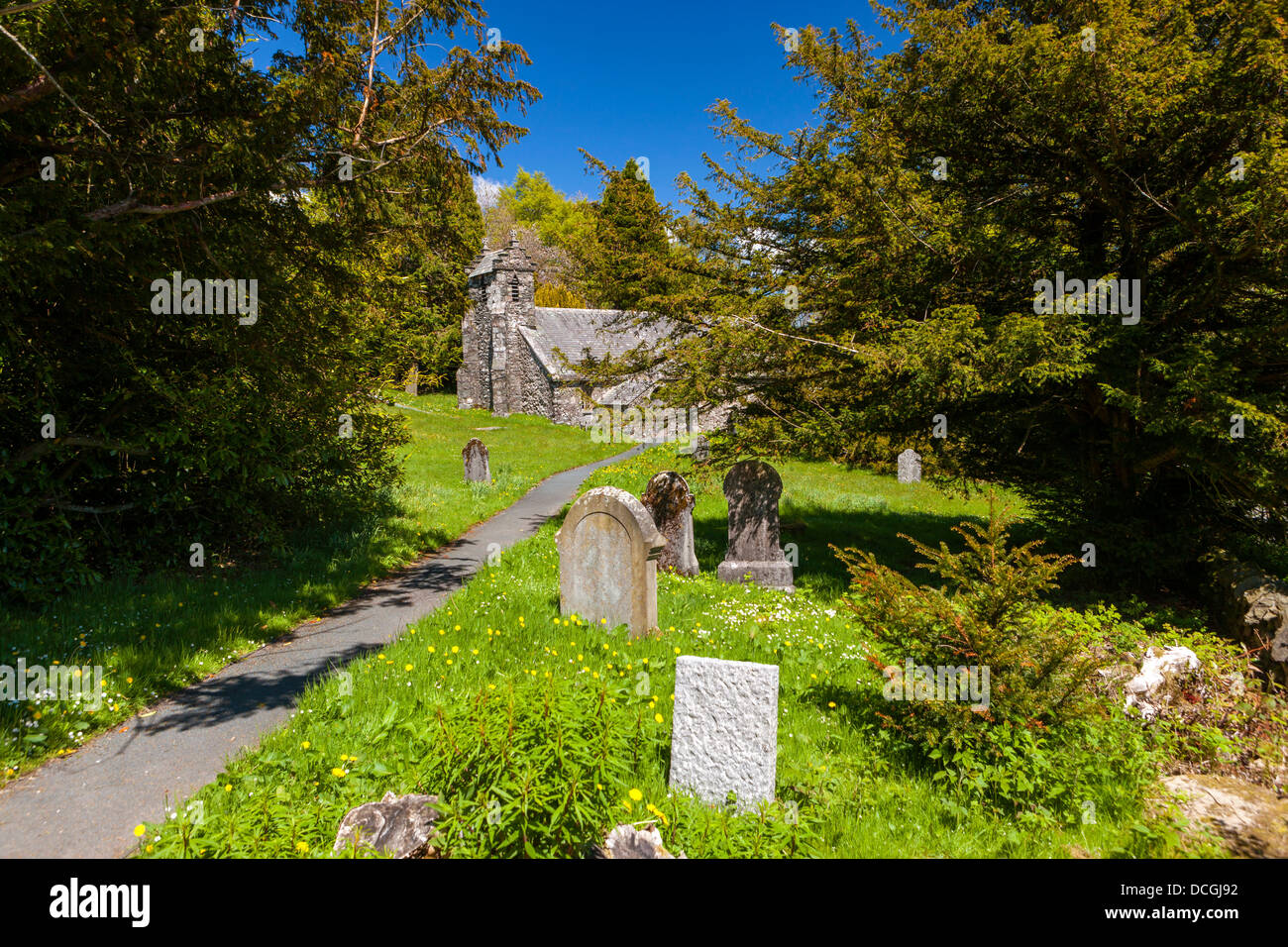 Matterdale Church, Matterdale, Lake District National Park, Cumbria ...