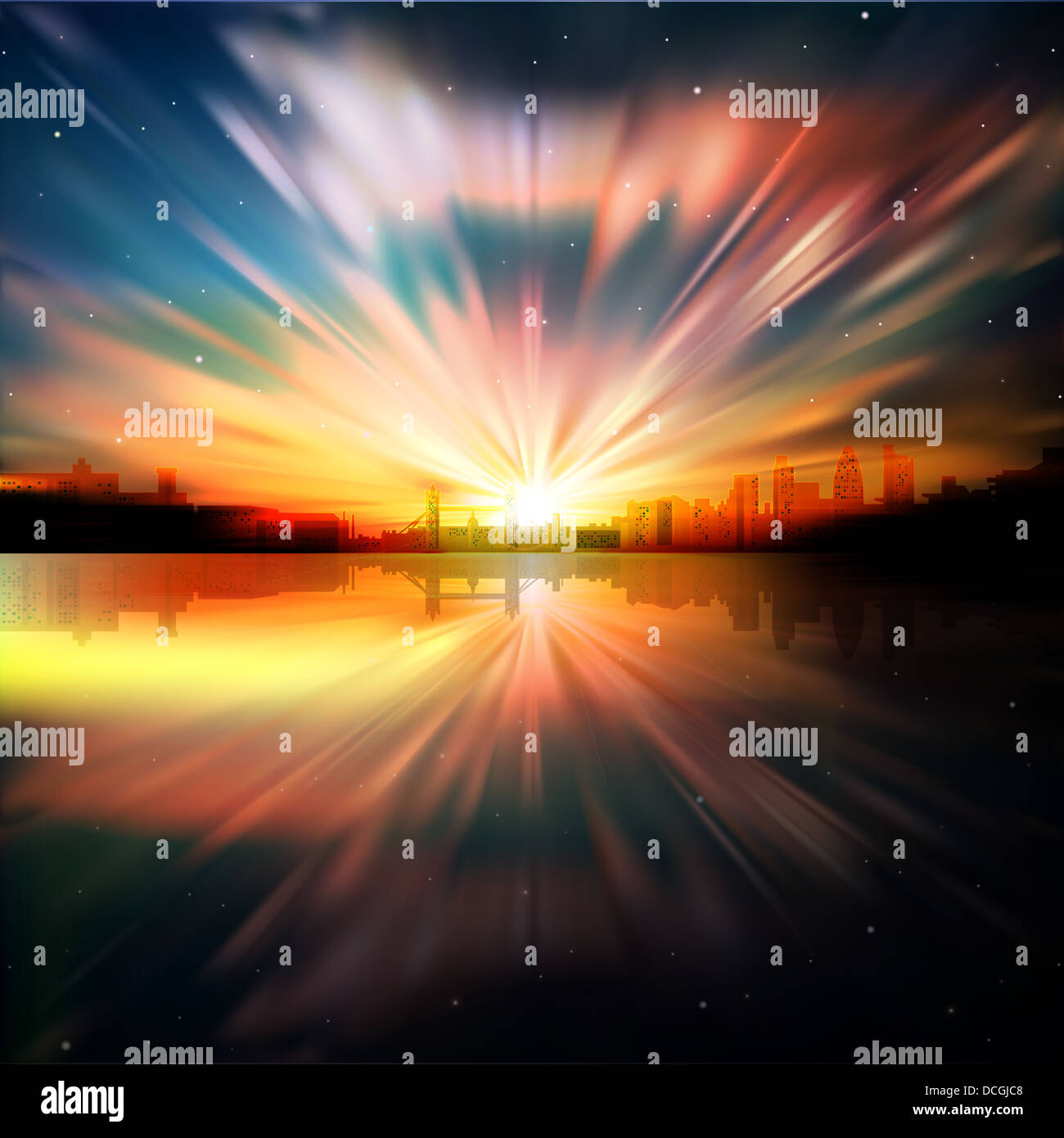 London stars night sky hi-res stock photography and images - Alamy