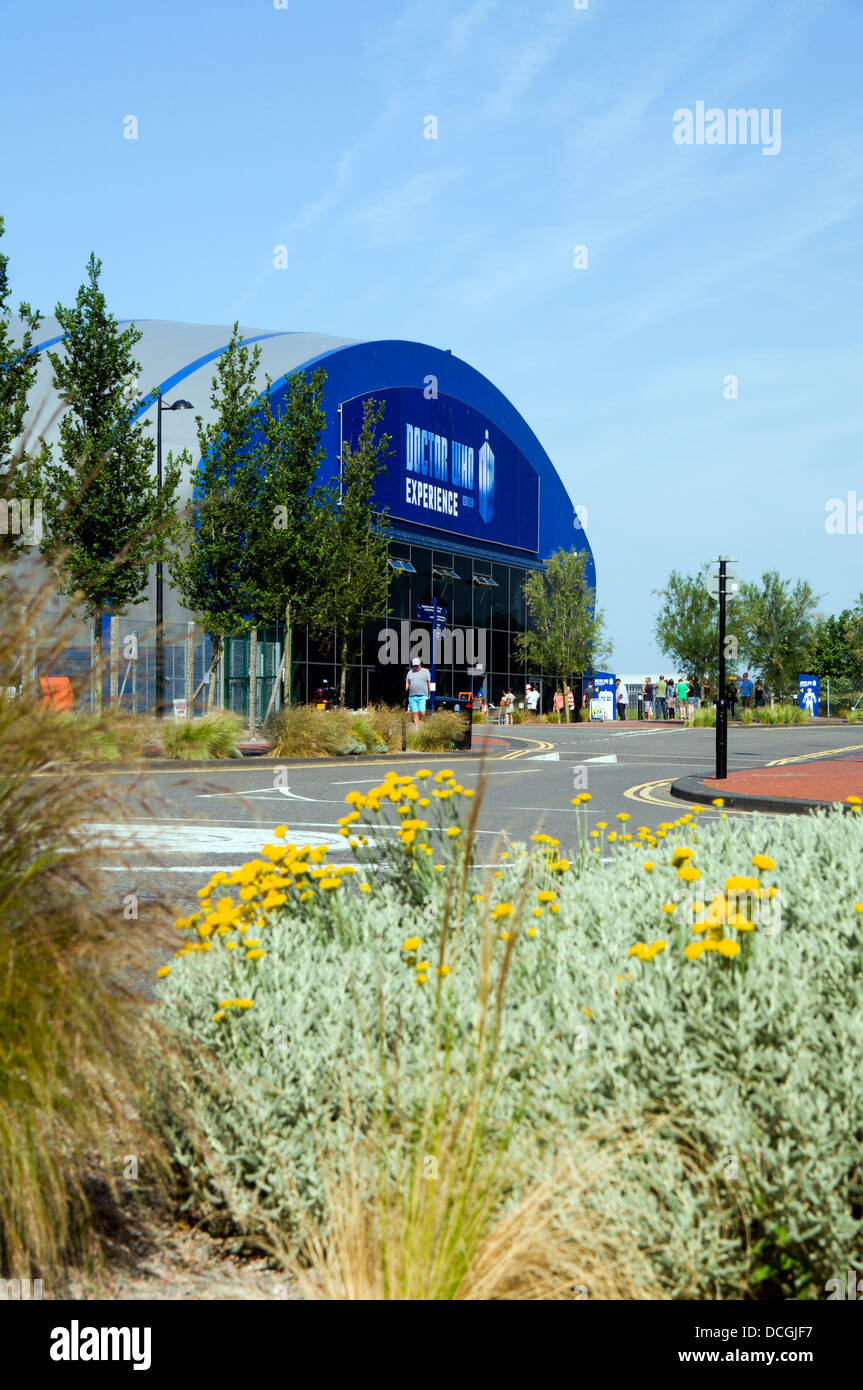 The Doctor Who Experience, Cardiff Bay, South Wales Stock Photo - Alamy