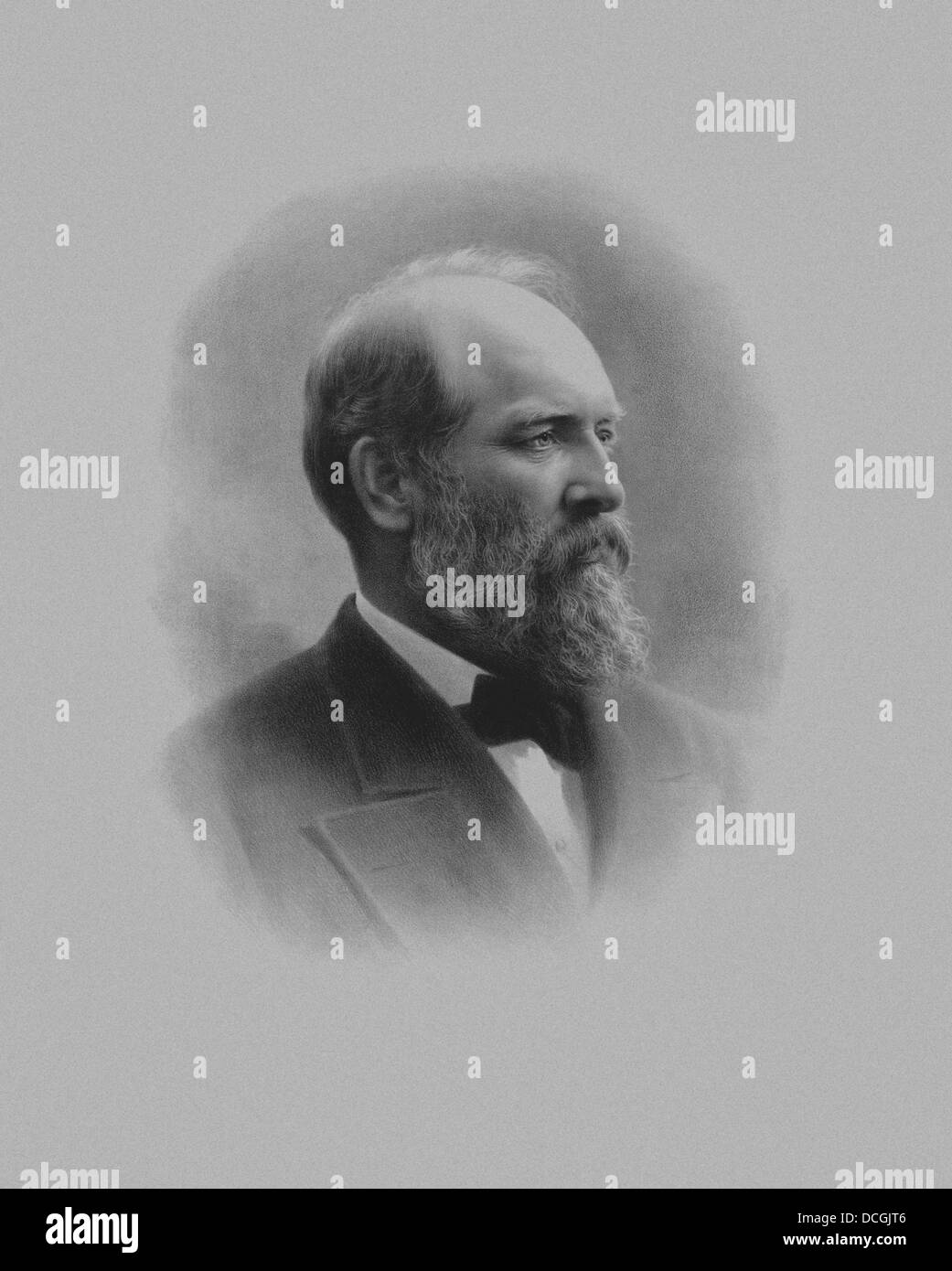 President james garfield hi-res stock photography and images - Alamy