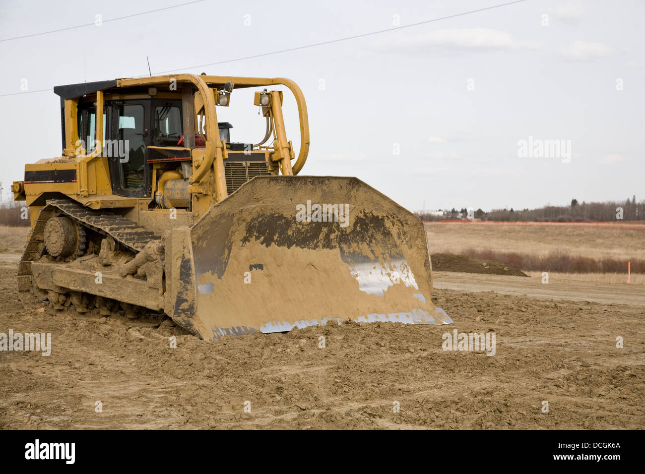 Construction Front Loader Stock Photo - Alamy