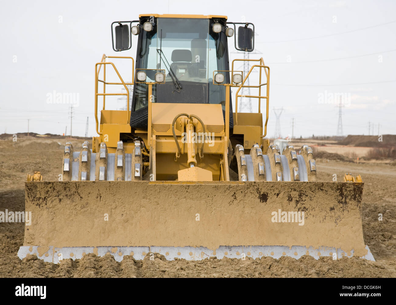 Construction Front Loader Stock Photo - Alamy