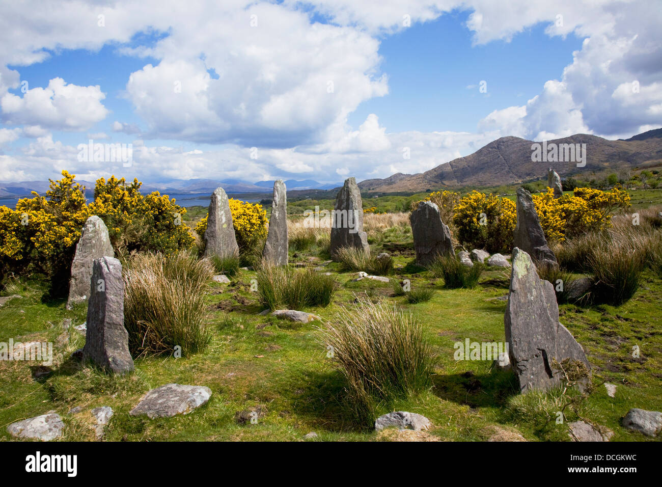 The Ardgroom Stone Circle Near Ardgroom; County Cork, Ireland Stock ...