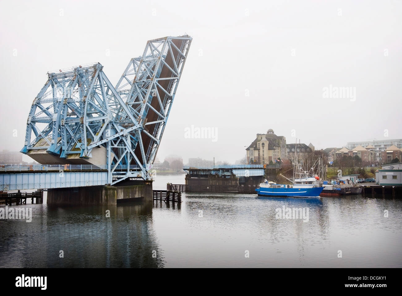 Blue Bridge, Victoria, Vancouver Island, British Columbia, Canada Stock ...