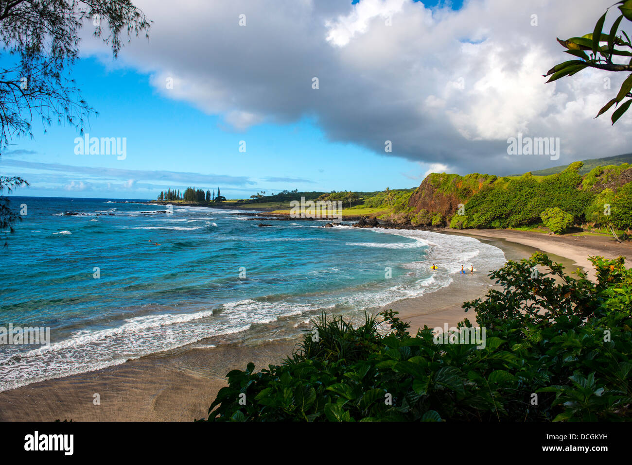 Hamoa beach maui hawaii hi-res stock photography and images - Alamy