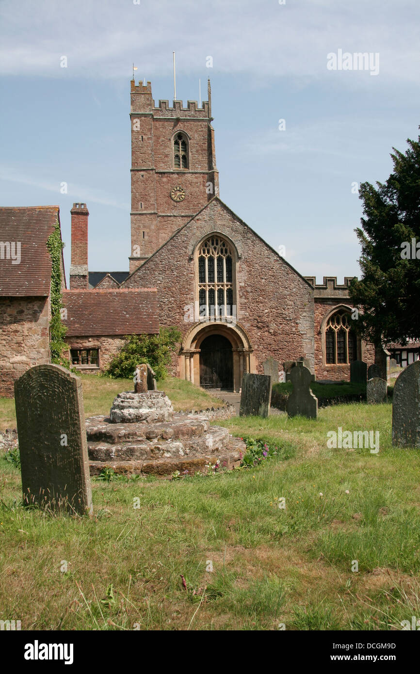 Dunster church hi-res stock photography and images - Alamy