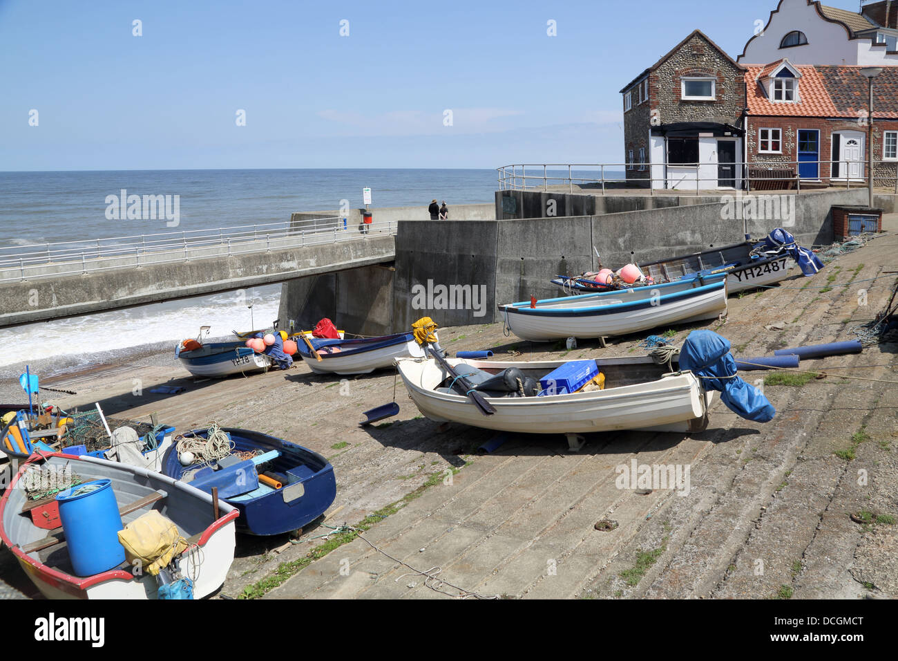 sheringham on the north norfolk coast Stock Photo - Alamy