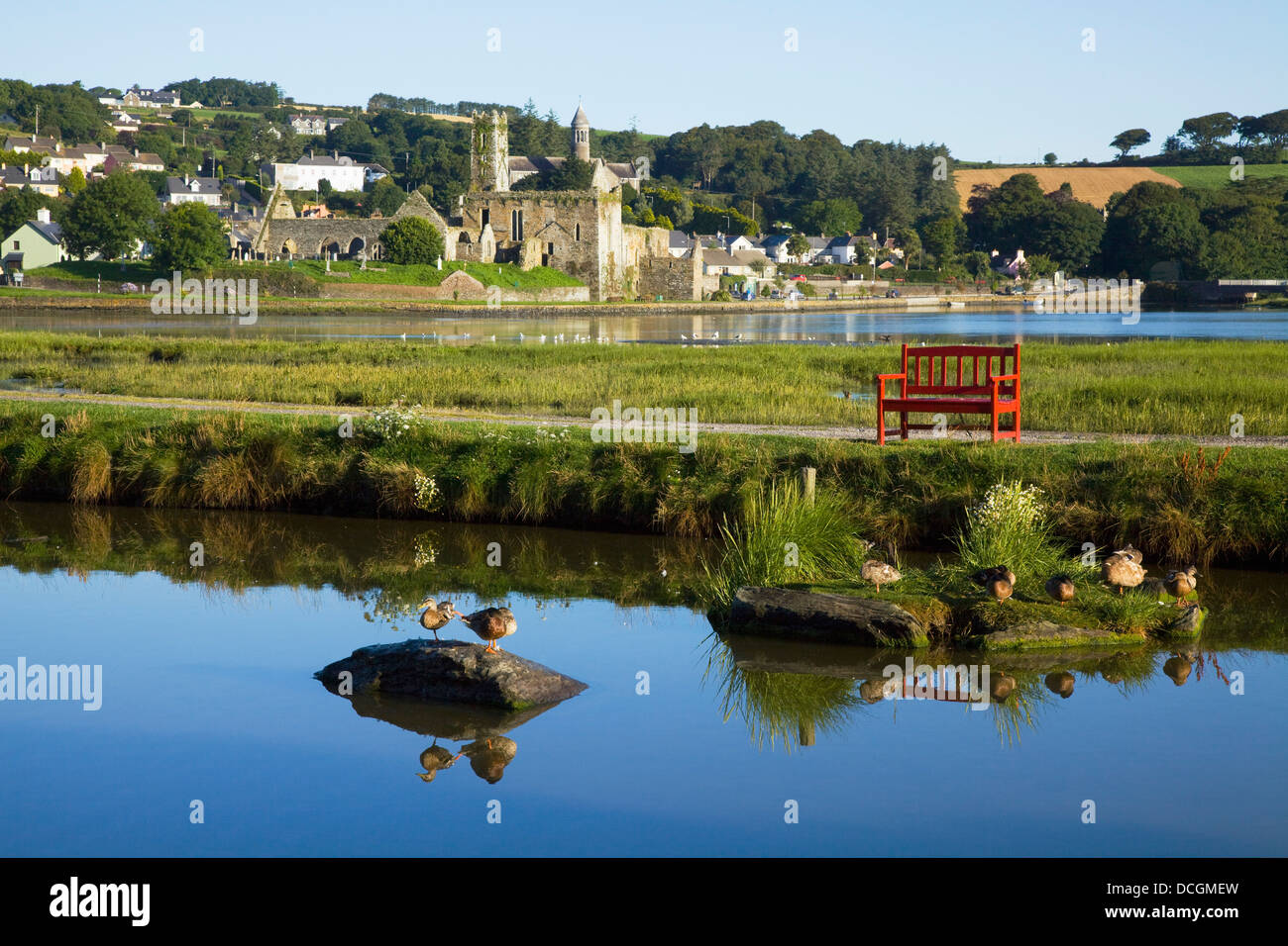 The Village Of Timoleague In West-Cork; Timoleague, County Cork ...