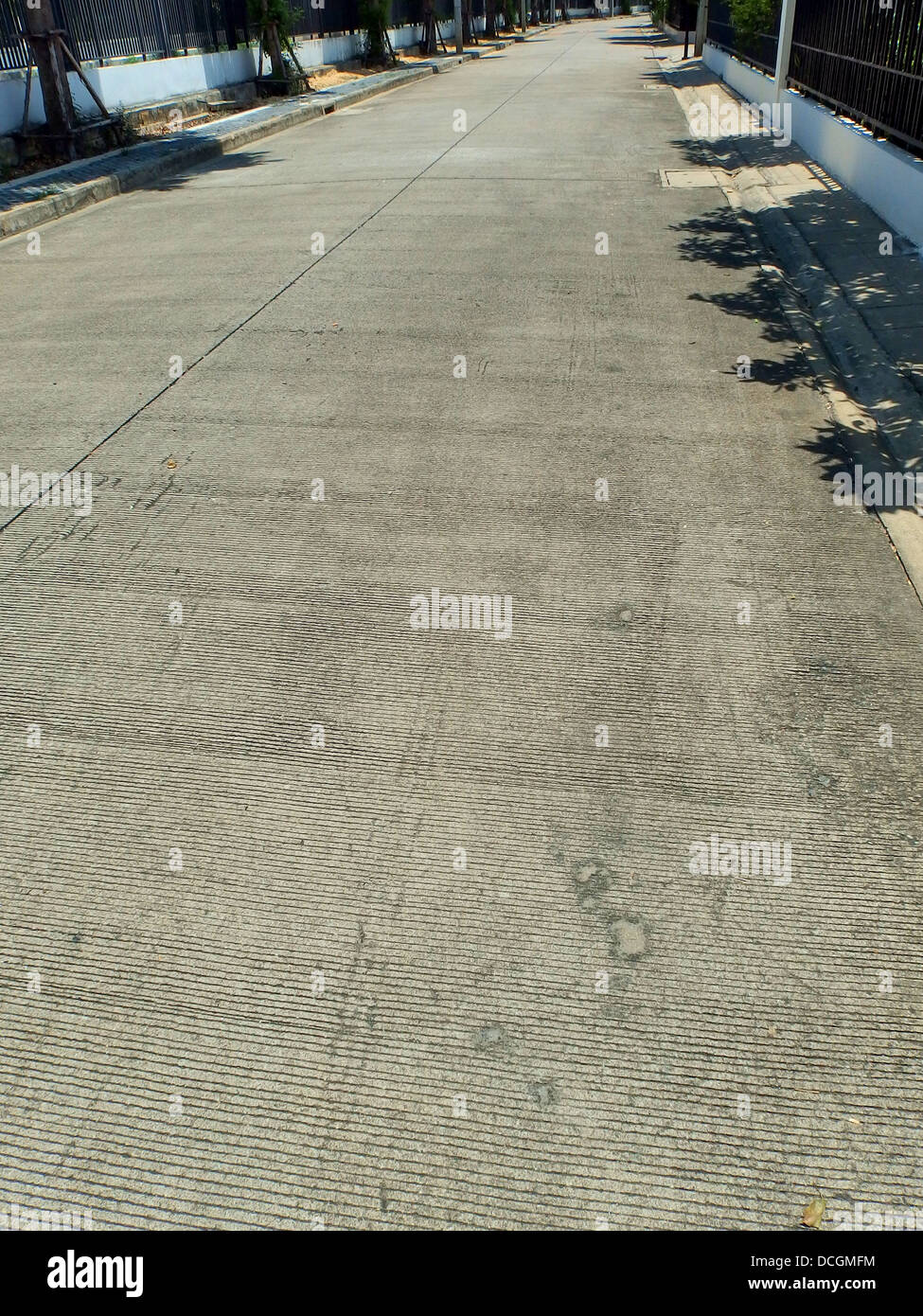Long cement way hi-res stock photography and images - Alamy
