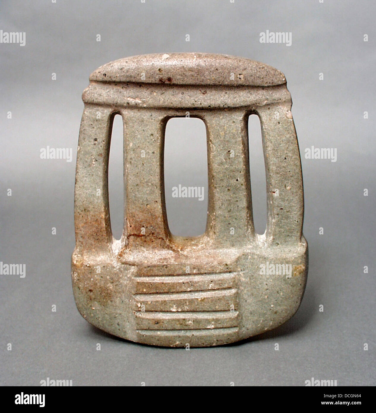 This model of a temple, housed in the Los Angeles County Museum of Art ...